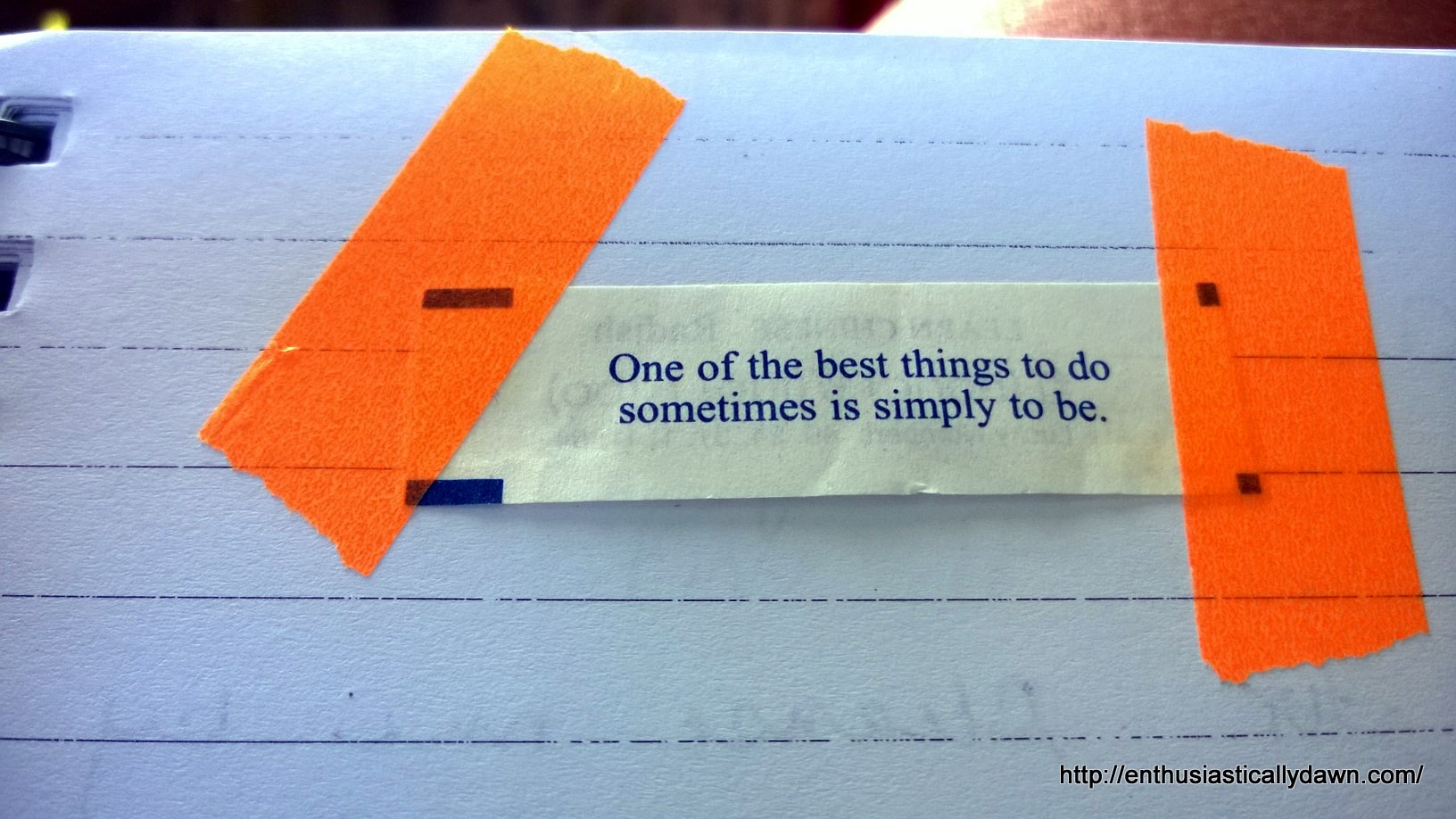 To Do or Be? (The Real Question) – Enthusiastically, Dawn