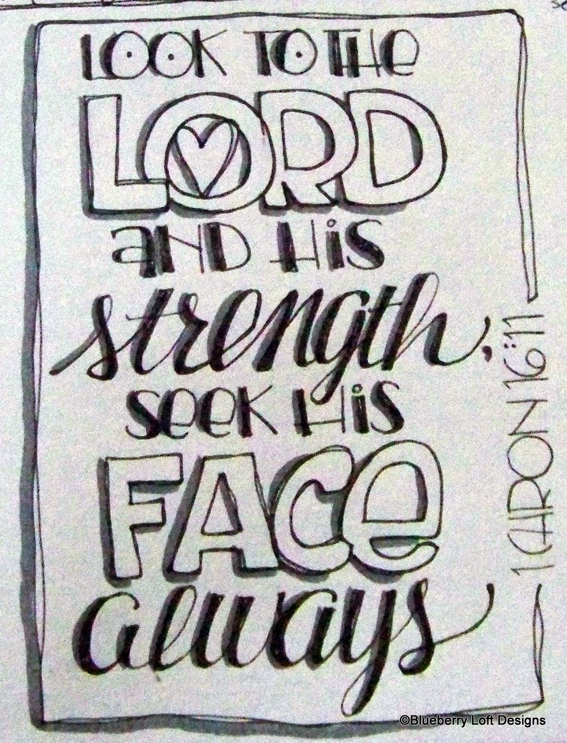 Blueberry Loft Designs: Hand Lettering Artist Extraordinaire ...