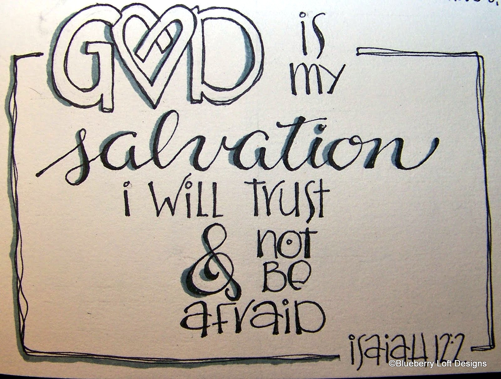 Blueberry Loft Designs: Hand Lettering Artist Extraordinaire ...